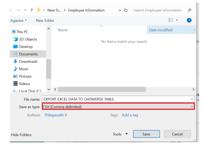 Import Excel Data to Dataverse Table in Power Apps