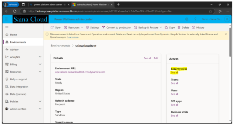 How to Create a Security Role in Power Platform Admin Center and Assign ...