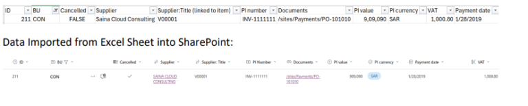 Import Excel File Data to Sharepoint that Contains Lookups, Choice Set ...