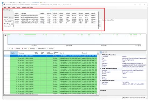 How to use Trace Parser in D365 FO - Saina Cloud Software Solutions