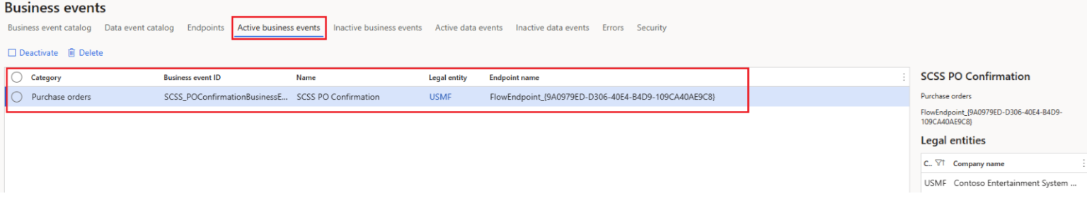 Configure Business Events in D365 using Power Automate