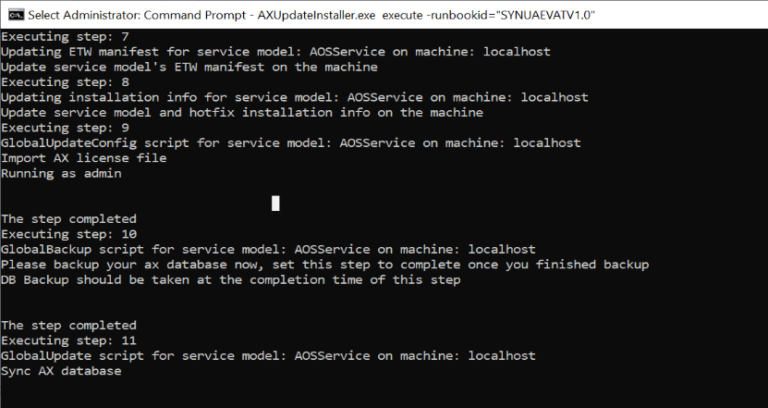 Dynamics 365 F&O Package Deployment Using AXUpdateInstaller - Saina ...
